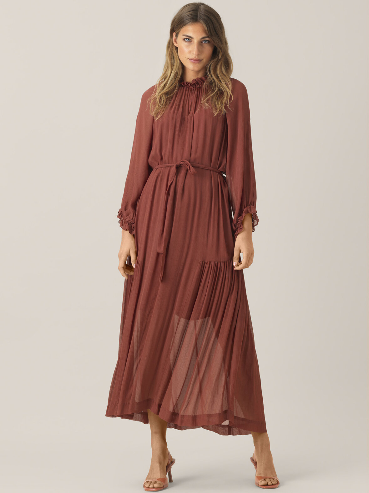 Nønne Nuuk Greenland - Kjoler - Second Female - Tul SS Long Dress